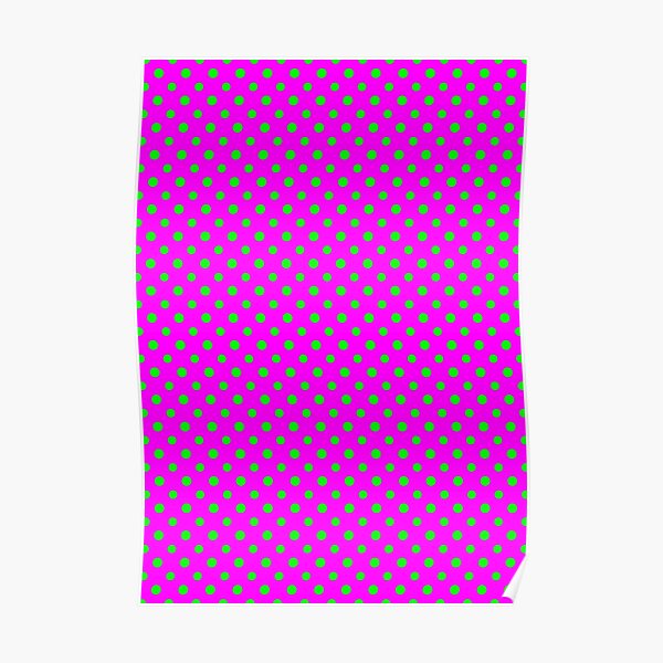 "Polka / Dots - 3D Color Technique - 3" Poster for Sale by MOSAICART ...