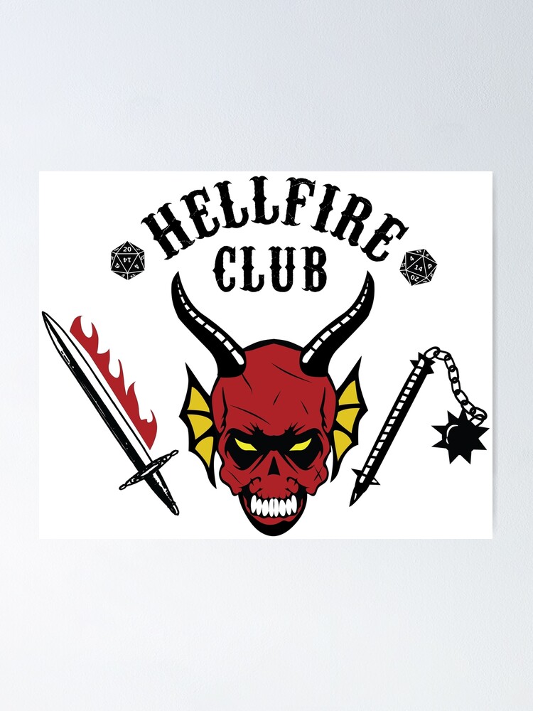"Hellfire Club" Poster for Sale by SleepyOwl09 | Redbubble