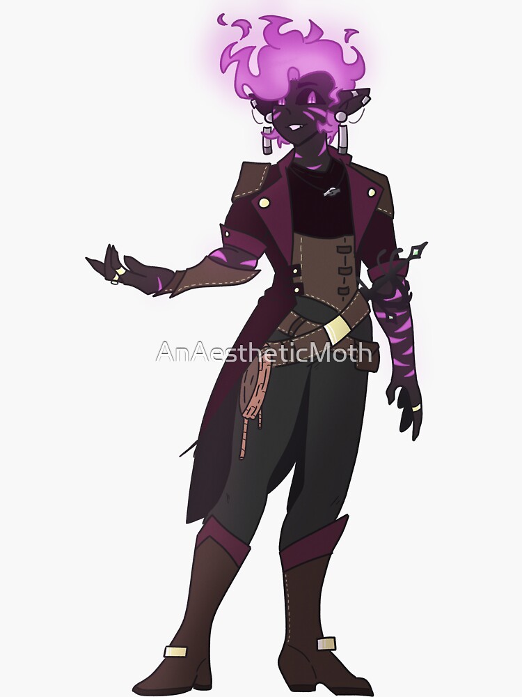 "Baskara" Sticker for Sale by AnAestheticMoth | Redbubble