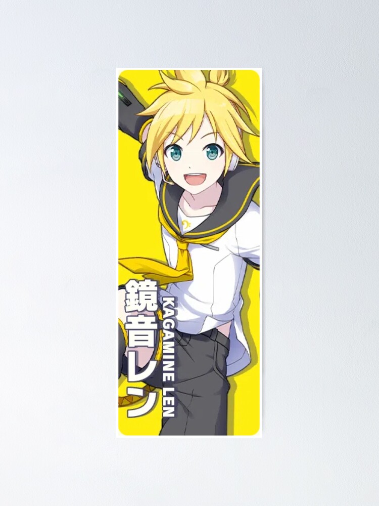 "Kagamine Len" Poster for Sale by Lauwuuh | Redbubble