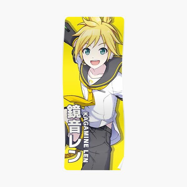 "Kagamine Len" Poster for Sale by Lauwuuh | Redbubble