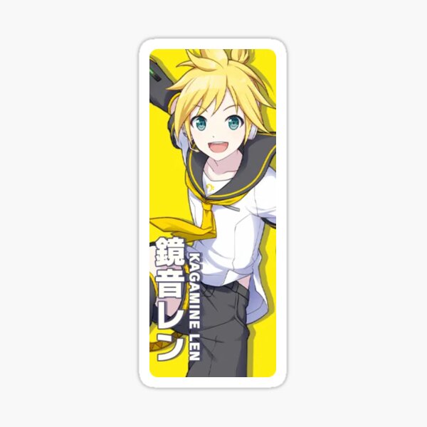 "Kagamine Len" Sticker for Sale by Lauwuuh | Redbubble