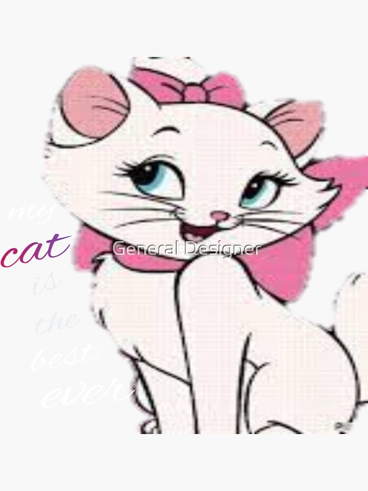 "Lolo catty" Sticker for Sale by 52ta2d11 | Redbubble