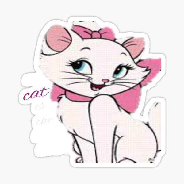 "Lolo catty" Sticker for Sale by 52ta2d11 | Redbubble