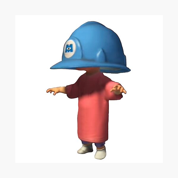 "Boo Monsters Inc Design" Photographic Print for Sale by zoeyyyrose ...