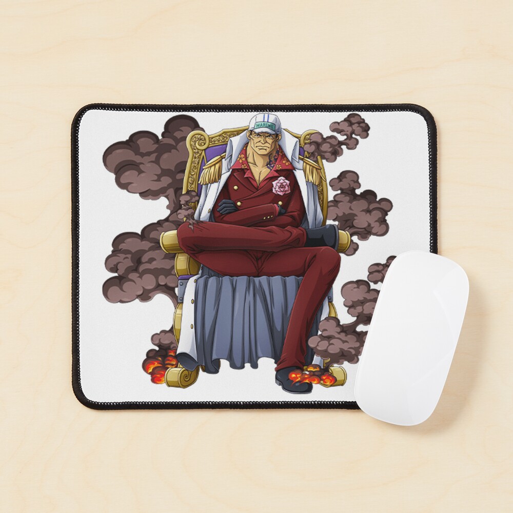 "One Piece Admiral Sakazuki Akainu , One Piece" Sticker by MARANIME ...