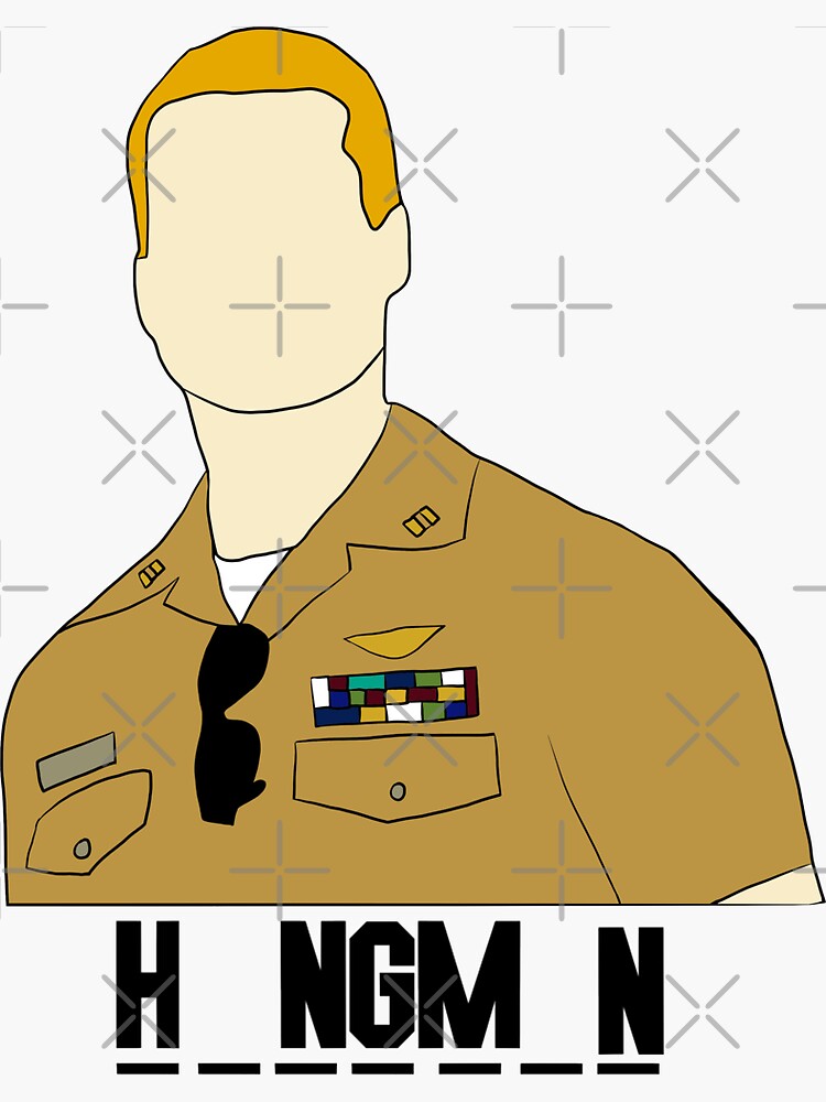 "hangman silhouette dark uniform" Sticker for Sale by LannisterOnMars ...