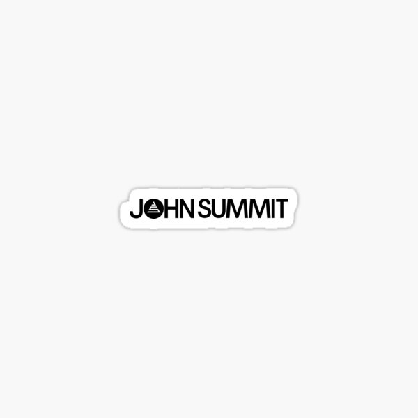 "John Summit Merch John Summit Logo" Sticker for Sale by ZaidiShopy ...