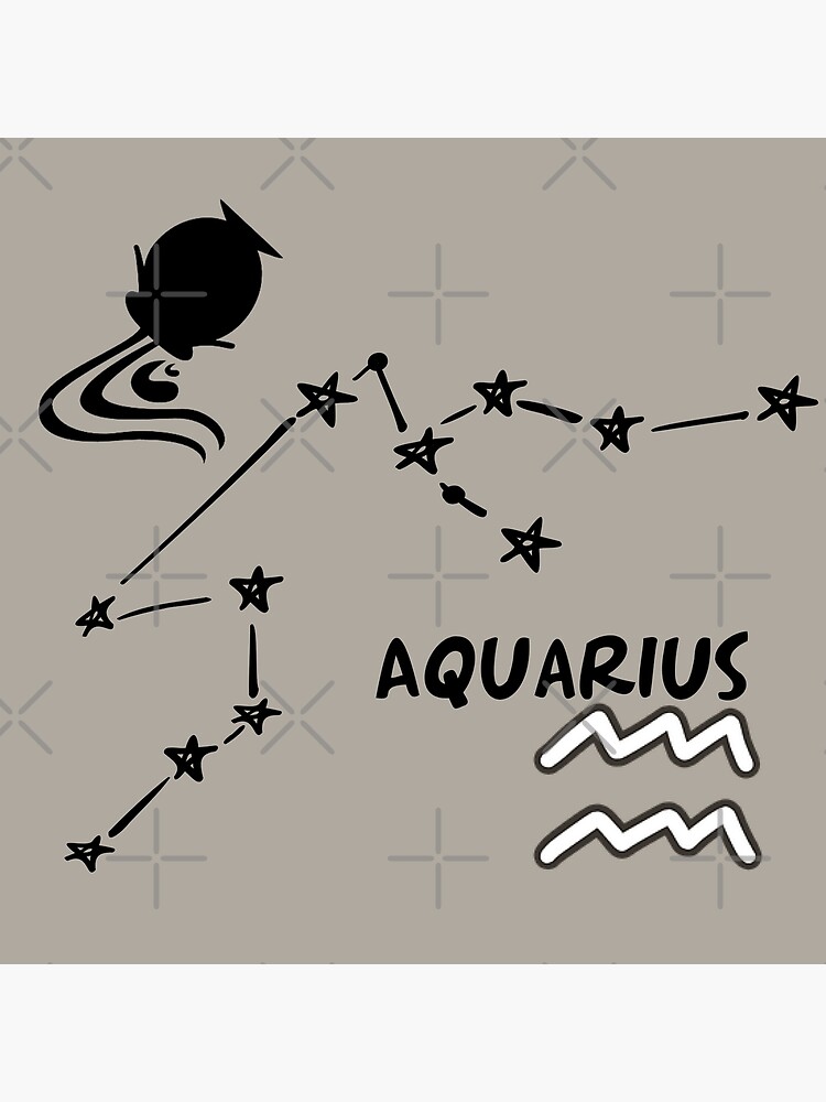 "Horoscope Aquarius, Aquarius Zodiac Sign, Aquarius Sign Waves Symbol ...