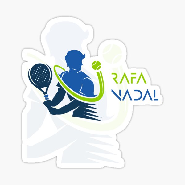 "rafa nadal" Sticker for Sale by zakariametloub | Redbubble