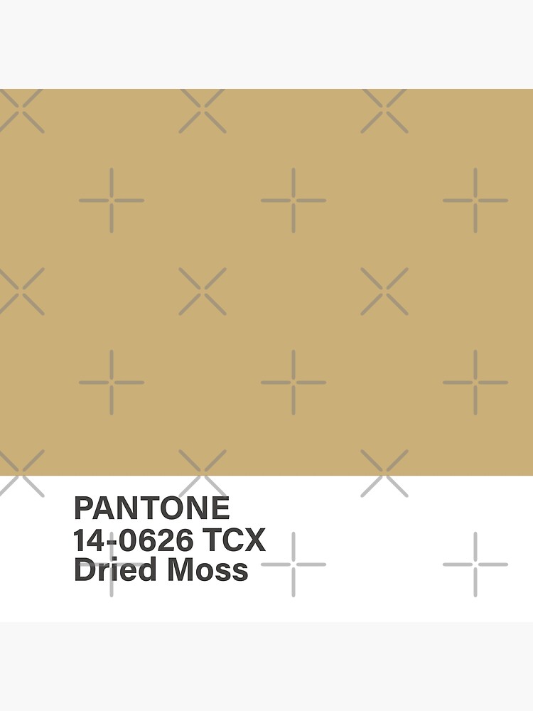 "pantone 14-0626 TCX Dried Moss" Art Print for Sale by princessmi-com ...