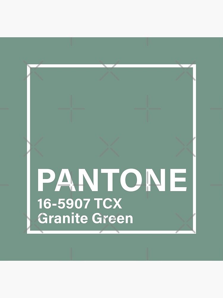 Póster «pantone 16-5907 TCX Granito Verde» de princessmi-com | Redbubble