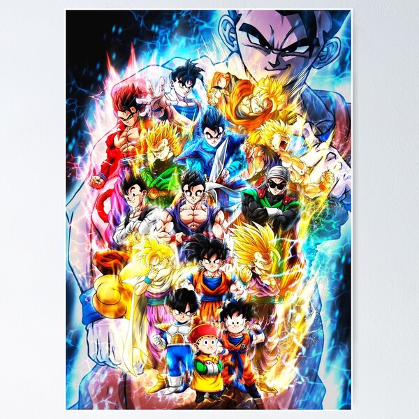"GOKU " Poster for Sale by vanquinn9090 | Redbubble