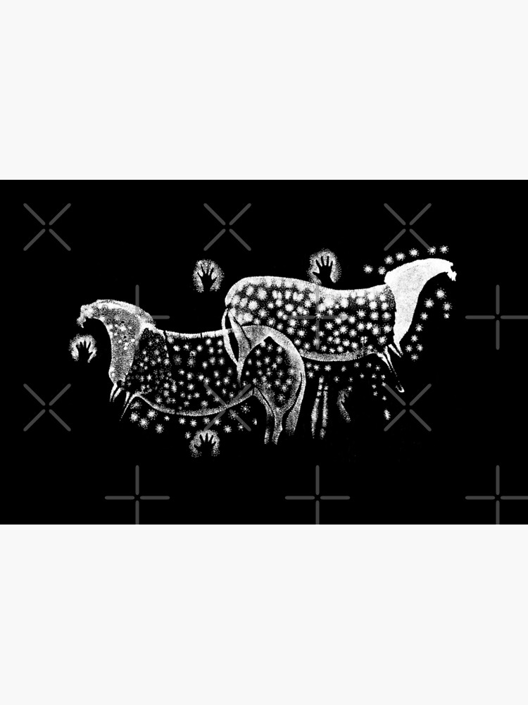 "Dappled Horses of Pech Merle Cave Painting" Zipper Pouch for Sale by ...