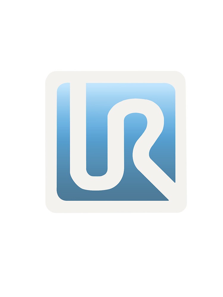 "UR robot logo" Art Print for Sale by RaidenP | Redbubble