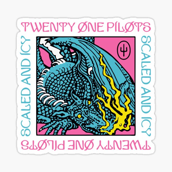 "Twentyone-Pilots Merch" Sticker for Sale by waittestartit | Redbubble