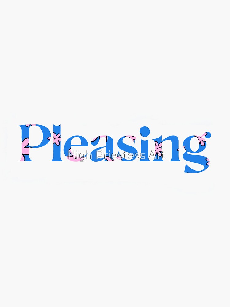 "Pleasing by Harry Styles" Sticker by allymlavoie | Redbubble