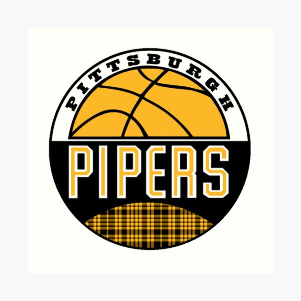 "Pittsburgh Pipers ABA Logo Recreated" Art Print by AntawnJamison ...