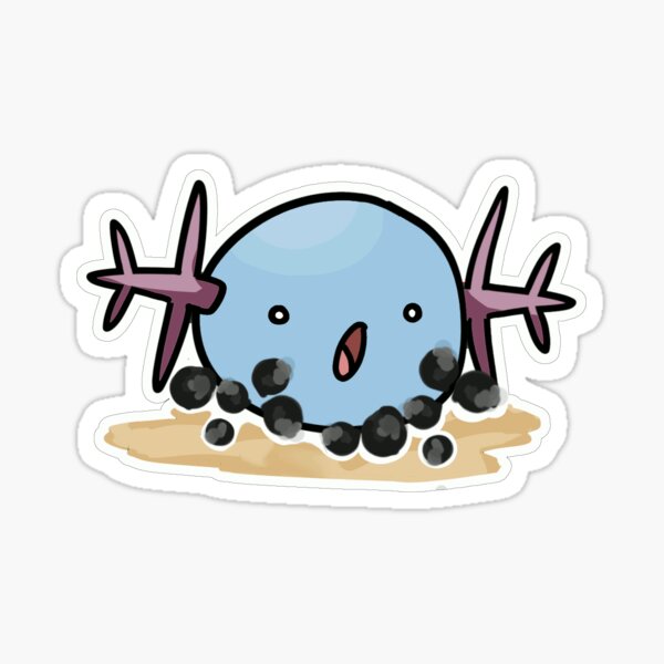 "Wooper" Sticker for Sale by TheSquirrelNest | Redbubble