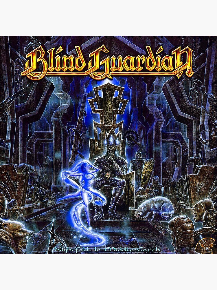 "Blind guardian album - logo" Art Print for Sale by lcrowek9 | Redbubble