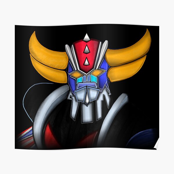 "GRENDIZER PORTRAIT" Poster for Sale by Lighvision | Redbubble