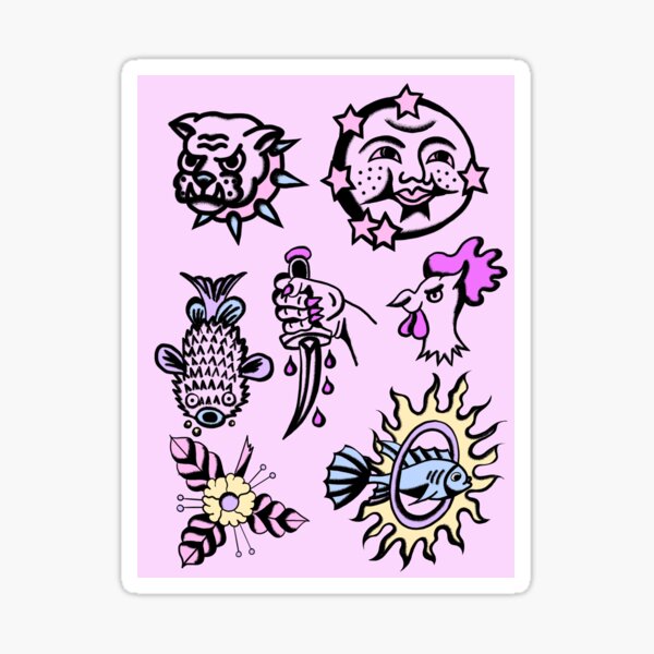 "Cute Flash Sheet" Sticker for Sale by ImABitGrumpy | Redbubble