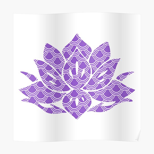 "Yunmeng Jiang Sect Lotus Pier Symbol - MDZS " Poster for Sale by sort-of-sea | Redbubble