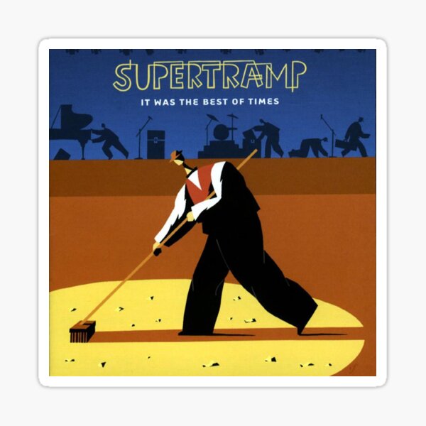 "Supertramp design - logo" Sticker for Sale by nhansberrykb | Redbubble