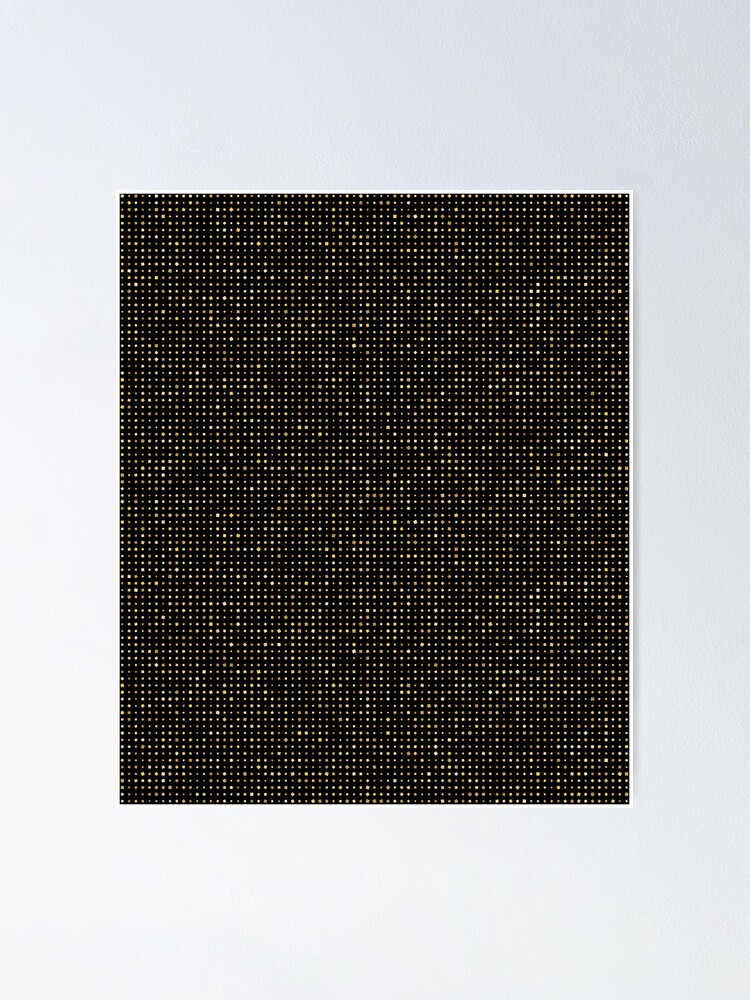 "Turing Gold Pixel" Poster for Sale by Belle9616 | Redbubble