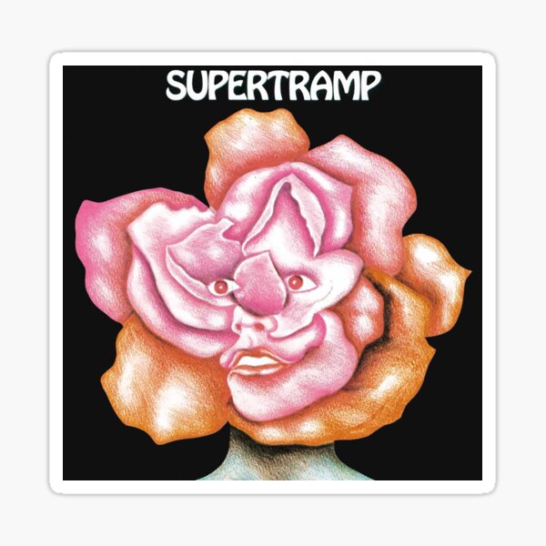 "Supertramp design - logo" Sticker for Sale by nhansberrykb | Redbubble