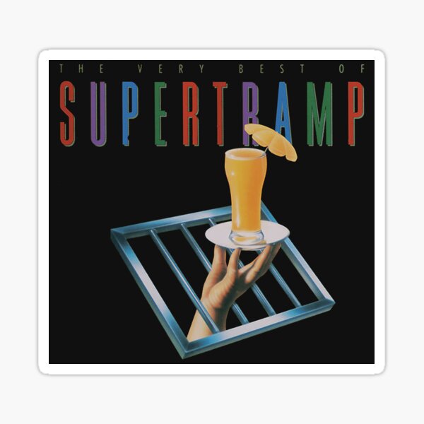 "Supertramp design - logo" Sticker for Sale by nhansberrykb | Redbubble
