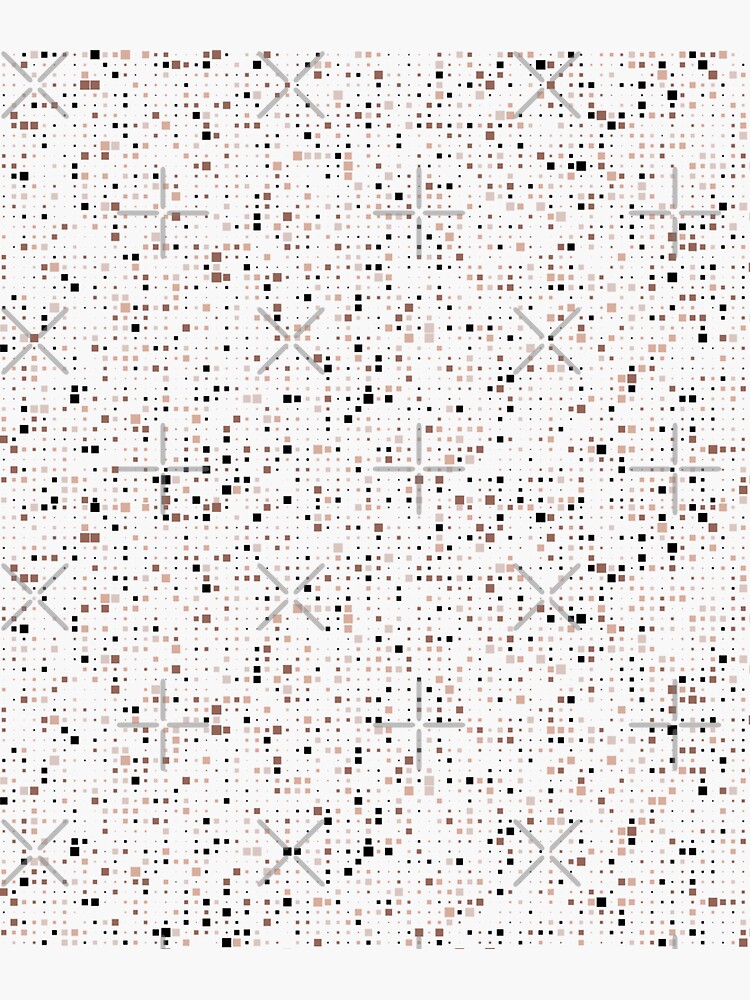 "Turing Black White Pixel Background" Sticker for Sale by Belle9616 ...