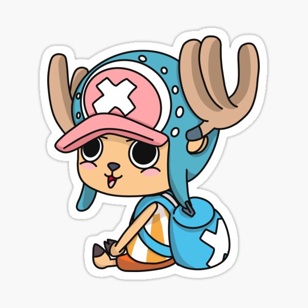 "Tony Tony Chopper" Sticker for Sale by abenic | Redbubble