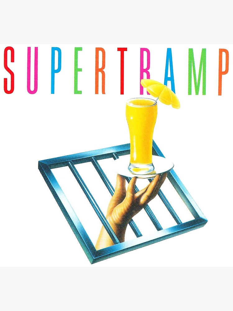 "Supertramp design - logo" Sticker for Sale by nhansberrykb | Redbubble