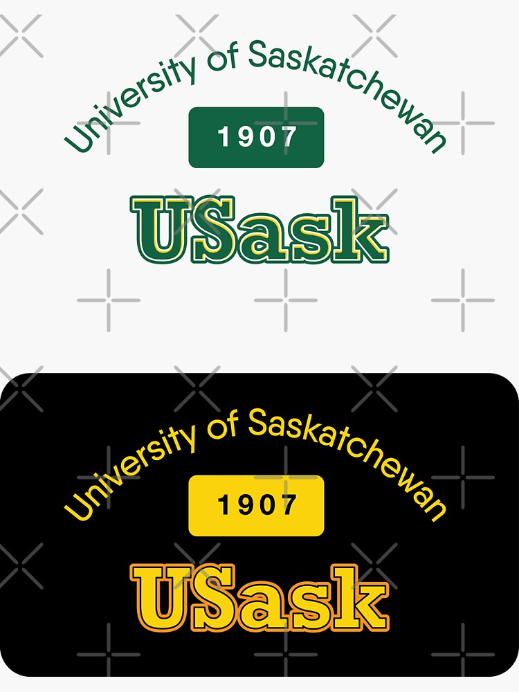 "The University of Saskatchewan" Sticker for Sale by urbantale | Redbubble