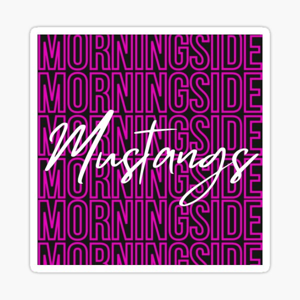 "Morningside University" Sticker for Sale by chloe3046 | Redbubble