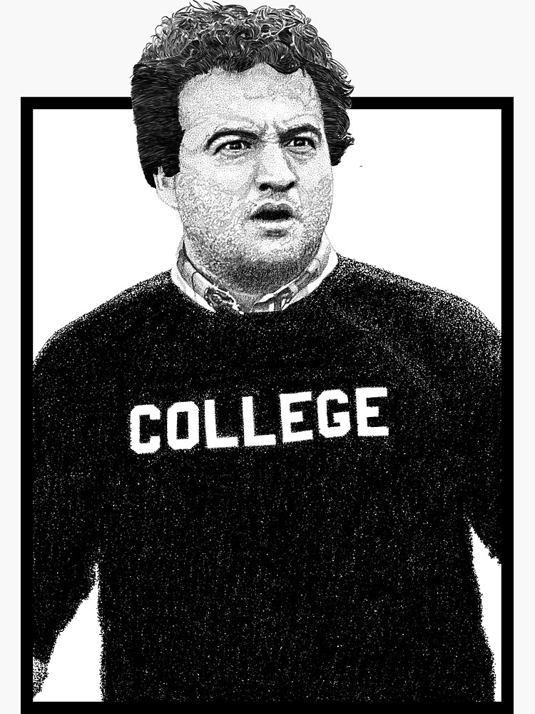 "Bluto Animal House | John Belushi College" Sticker for Sale by Will ...