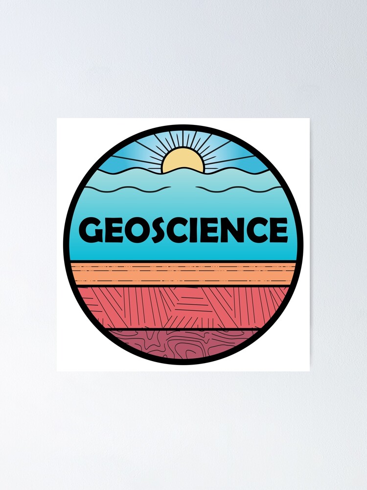 "Geoscience Cross Section" Poster for Sale by Gottalottarocks | Redbubble