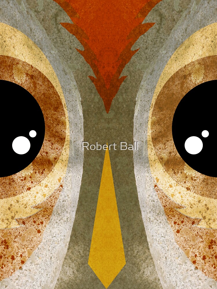 "Owl Face" Sticker for Sale by robjoeball | Redbubble