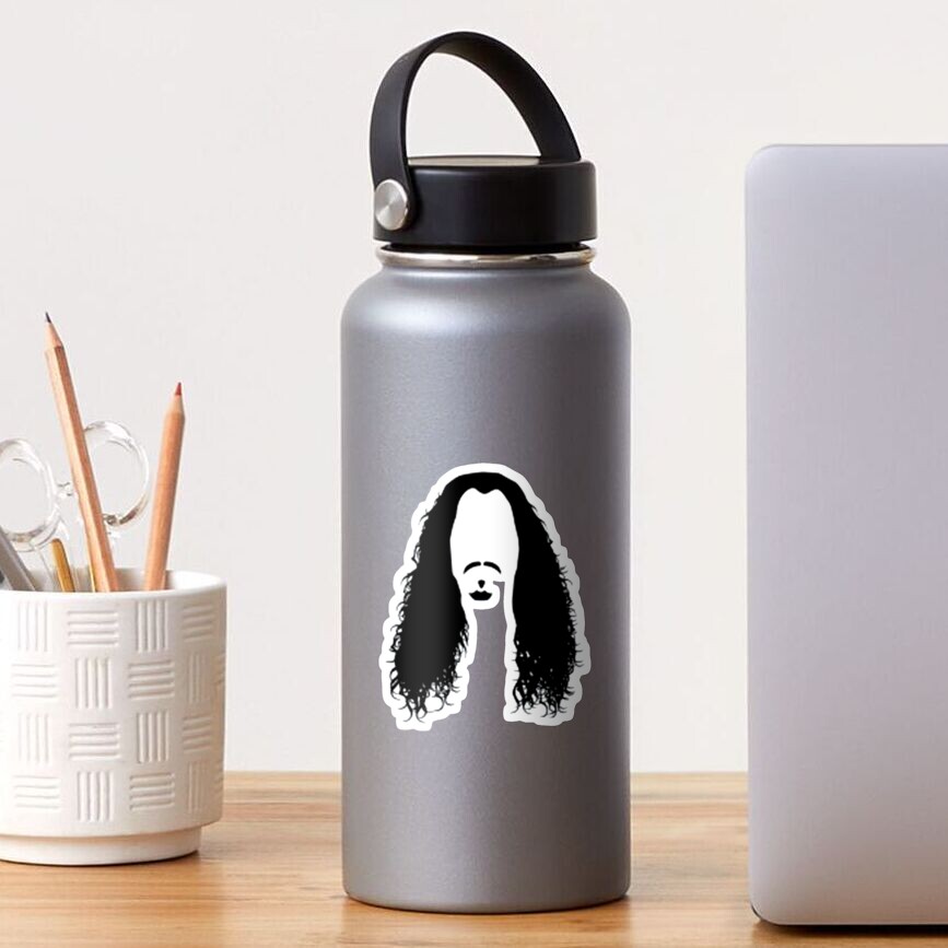 "long hair" Sticker for Sale by JackGriffiths | Redbubble