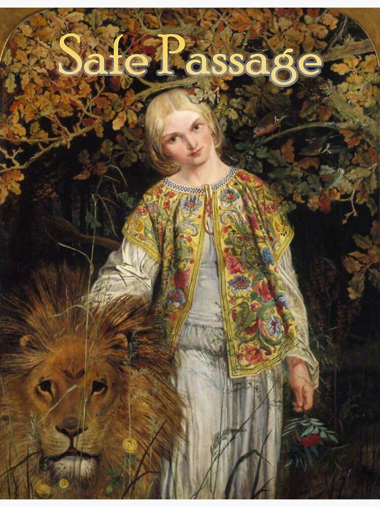 "Safe Passage" Sticker for Sale by ShireMountain | Redbubble