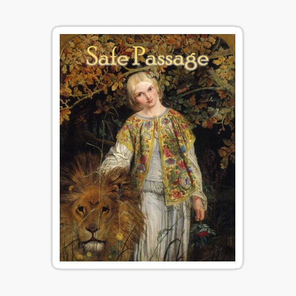 "Safe Passage" Sticker for Sale by ShireMountain | Redbubble