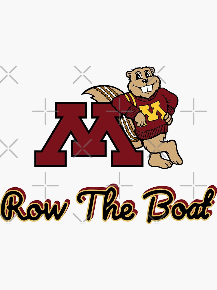 "Minnesota Row The Boat, Basic Novelty, Graphics Female Cotton Printed ...