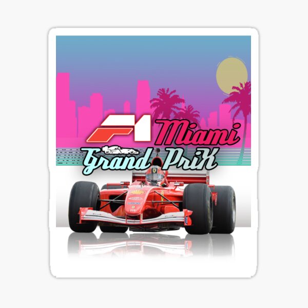 "F1 Miami Grand Prix 2022 Formula 1 MGP 22 " Sticker for Sale by ...