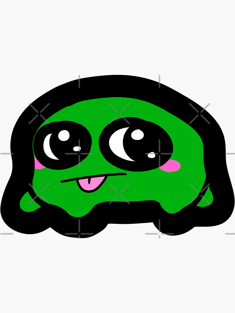 "Little Fwog" Sticker for Sale by Madame-Deer | Redbubble