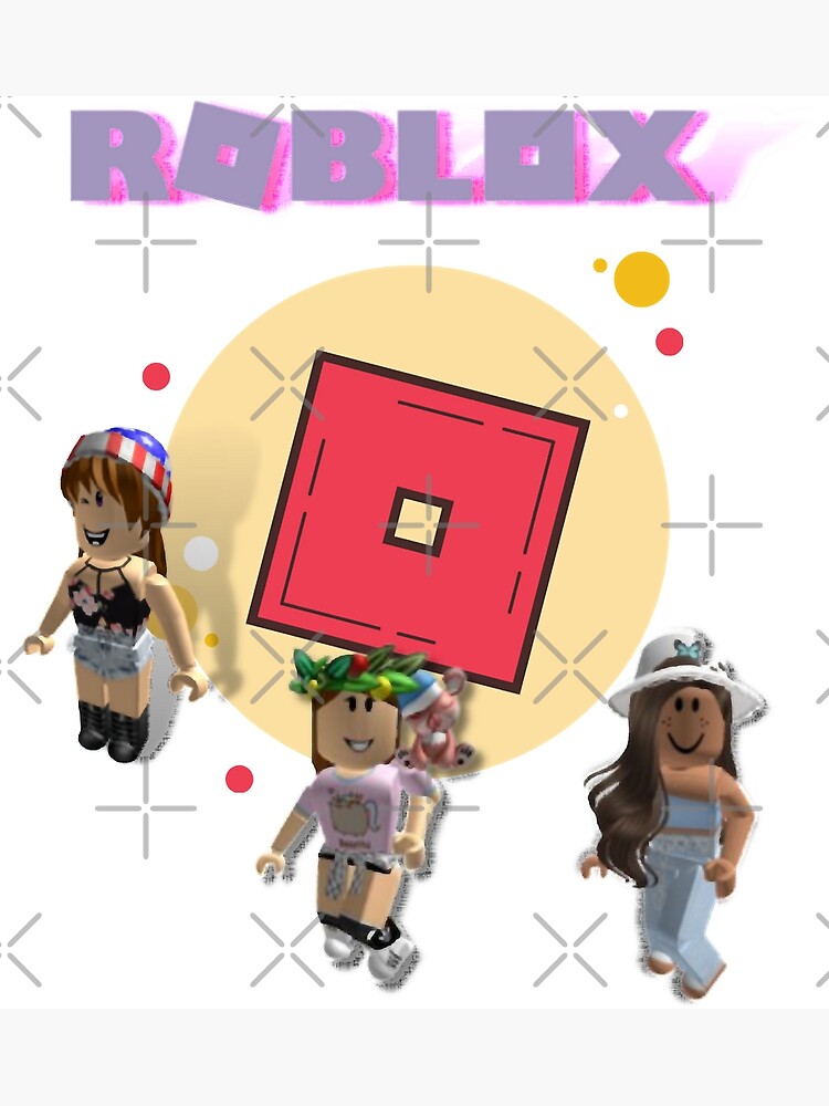 "Retro Vintage Multiplayer Roblox Video Game Funny Gifts" Poster for ...