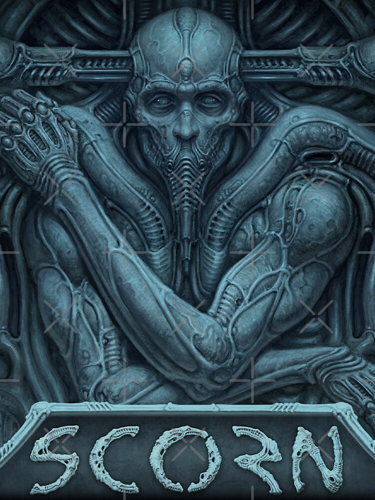 "Scorn Art" Sticker for Sale by ChristmasNice | Redbubble