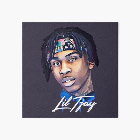 "Men Women lil tjay Rap Men Women Lil Tjay Logo" Art Board Print for ...