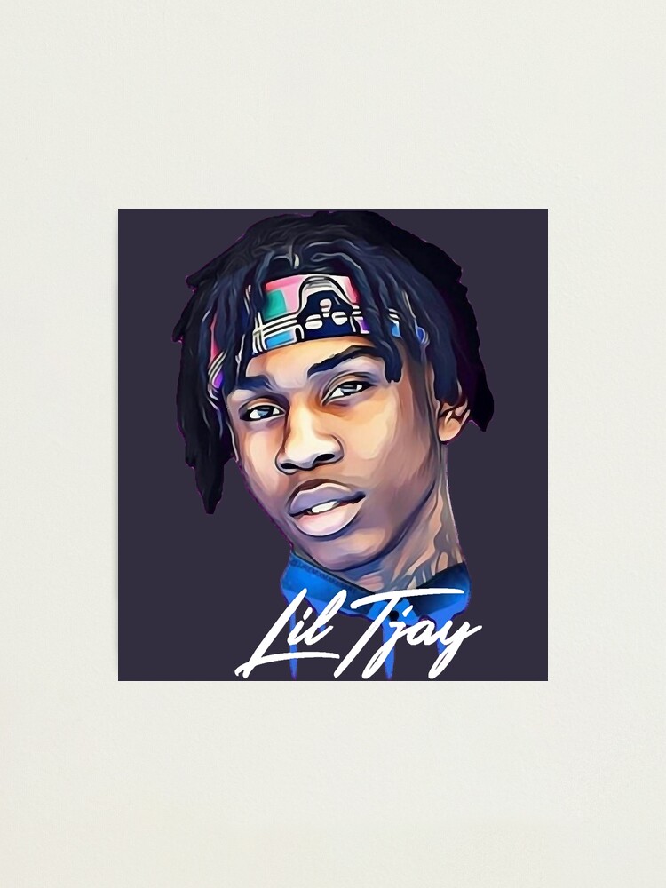 "Men Women lil tjay Rap Men Women Lil Tjay Logo" Photographic Print for ...