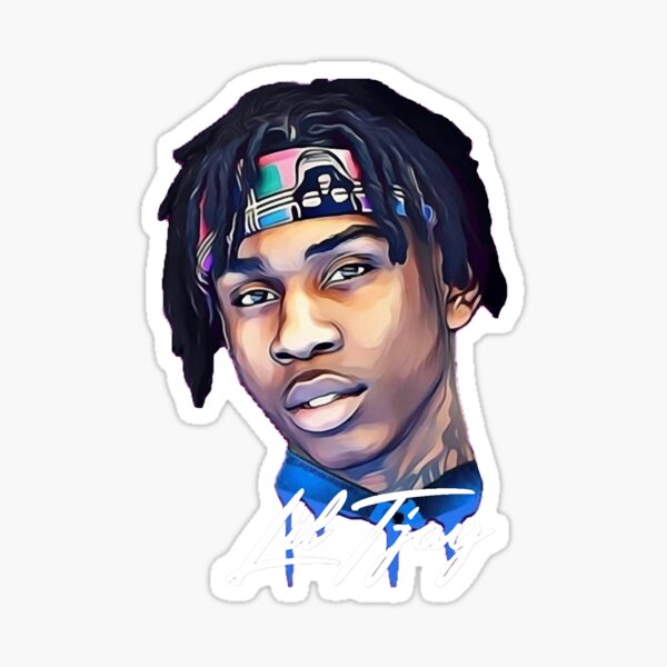 "Men Women lil tjay Rap Men Women Lil Tjay Logo" Sticker for Sale by ...